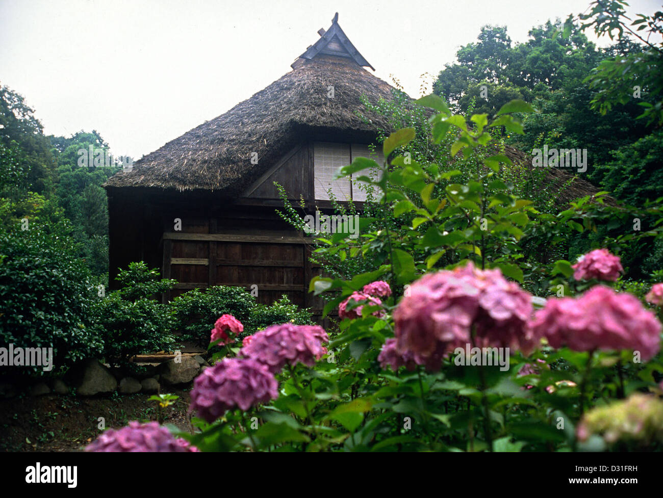 Nihon Minka-en is an open-air museum in Kawasaki, Japan, showcasing ...