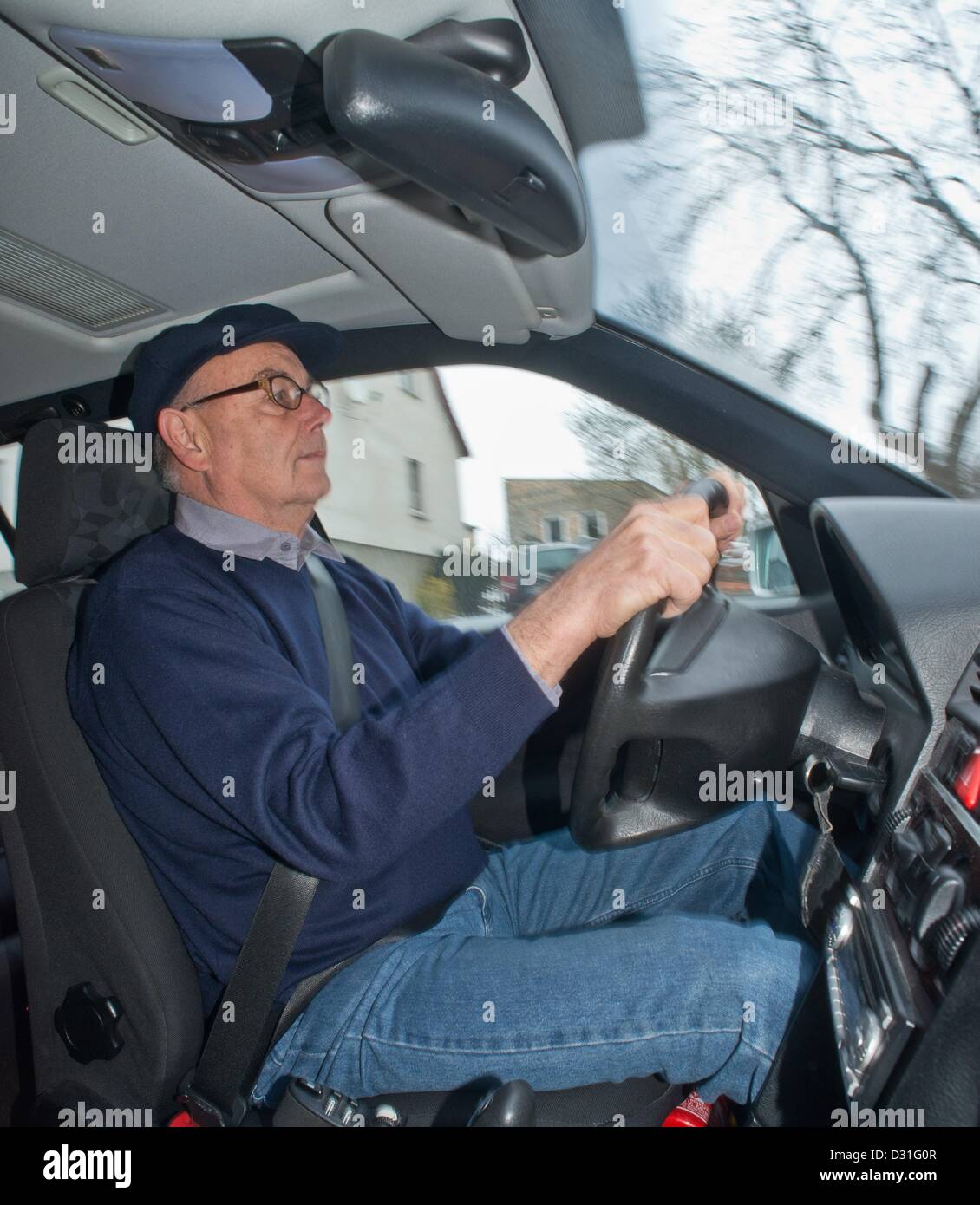 ILLUSTRATION - An illustrated picture shows the 67-year-old retiree Uwe ...