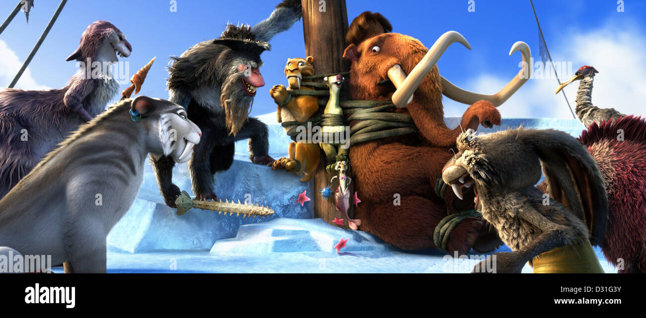 Ice age continental drift hi-res stock photography and images - Alamy