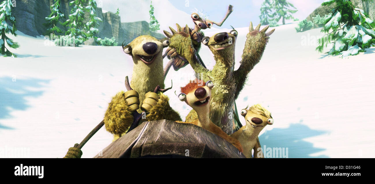 Ice Age : Continental Drift Stock Photo - Alamy