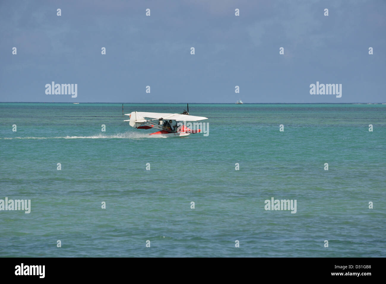 Rankar X Air Microlite sea plane Stock Photo - Alamy