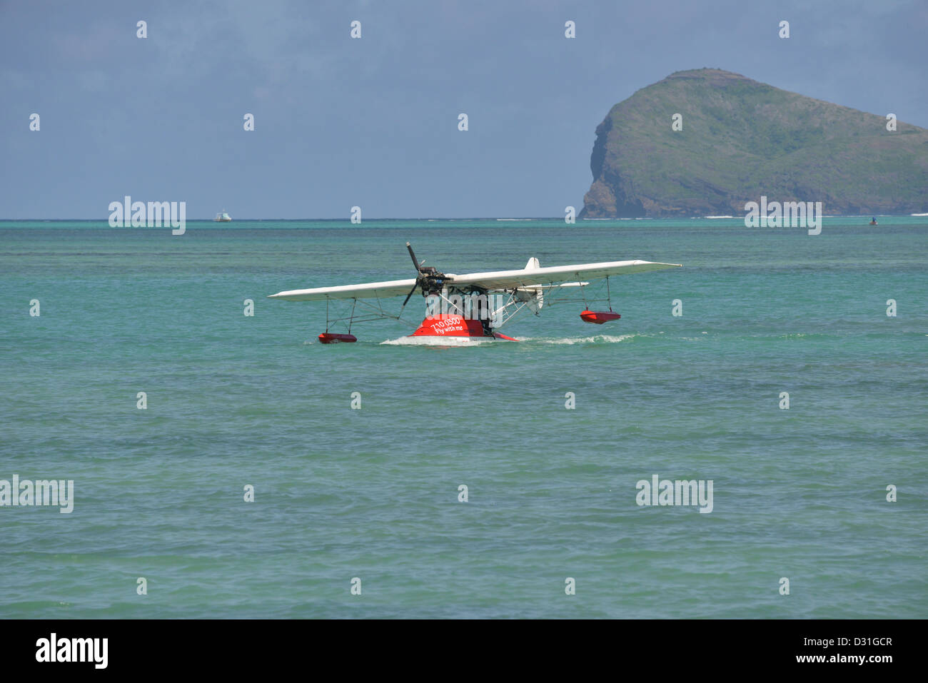 Rankar X Air Microlite sea plane Stock Photo - Alamy