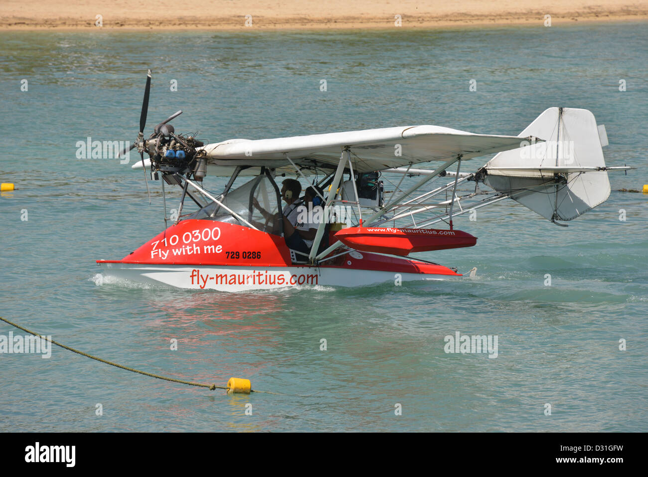 Rankar X Air Microlite sea plane Stock Photo - Alamy