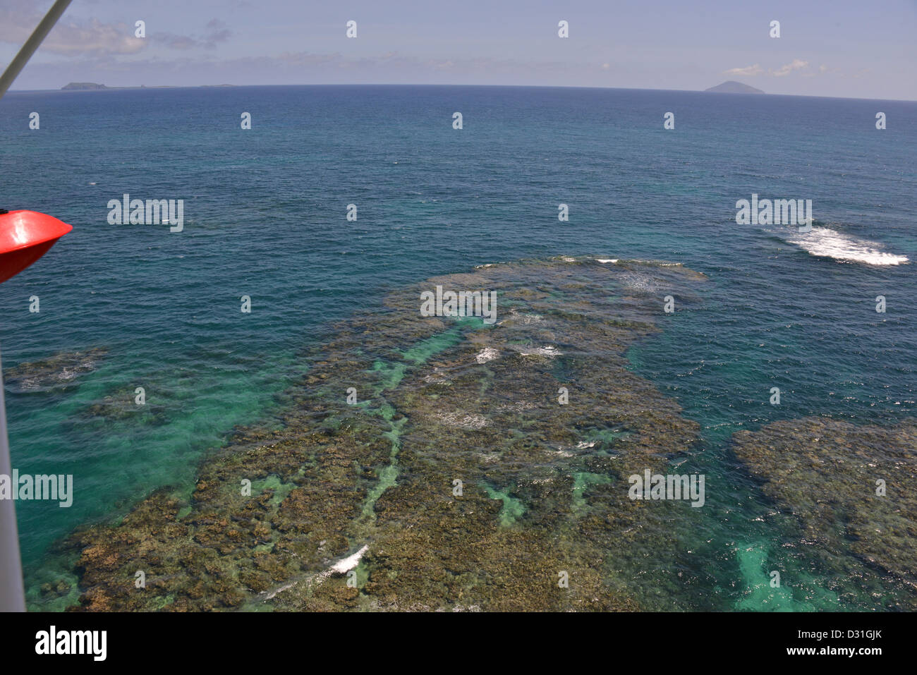 A coral reef off the island of Mauritius Stock Photo - Alamy