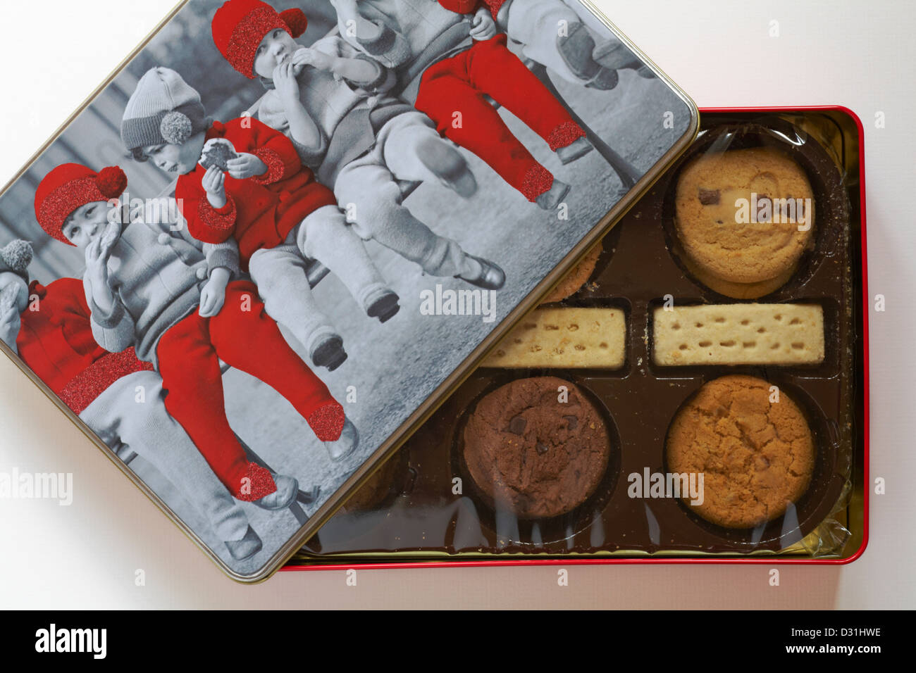 Shortbread biscuits tin hi-res stock photography and images - Alamy