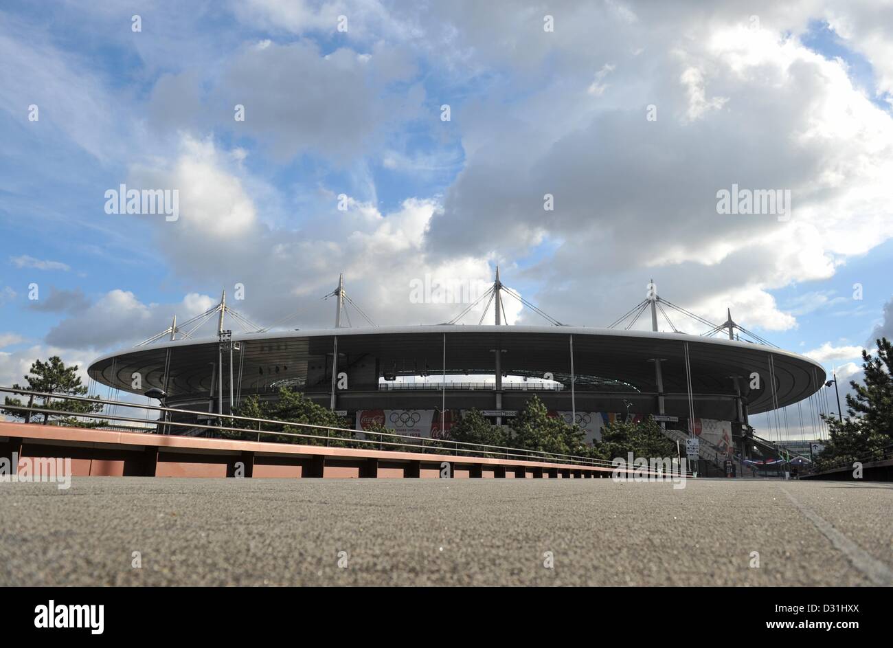 The national soccer stadium Stade de France is seen in Paris, France ...