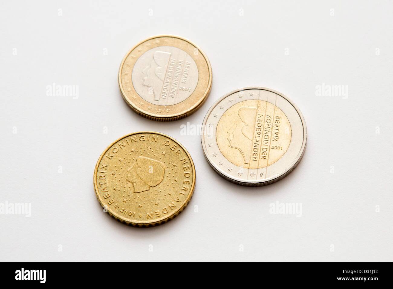 Queen Beatrix pictured on Euro Coins. This month, the Dutch Royal Coin ...