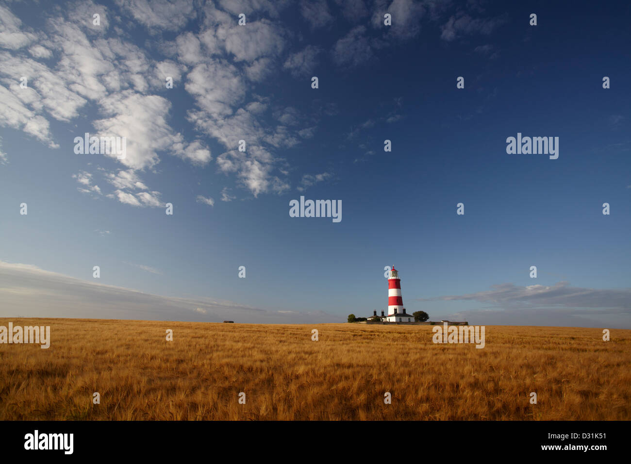 Happisburgh lighthouse norfolk coast hi-res stock photography and ...