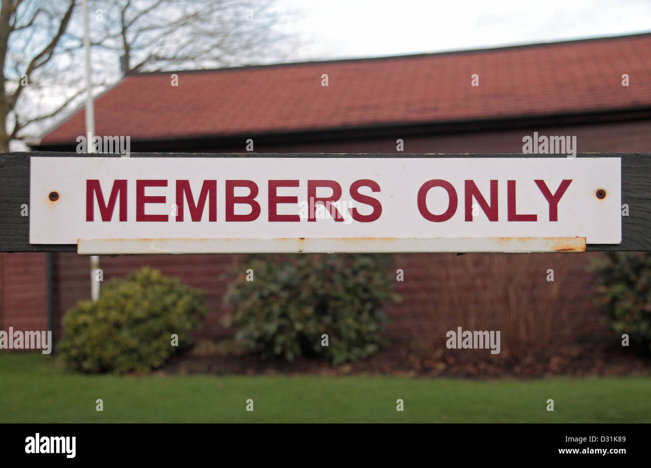 Club members only hi-res stock photography and images - Alamy