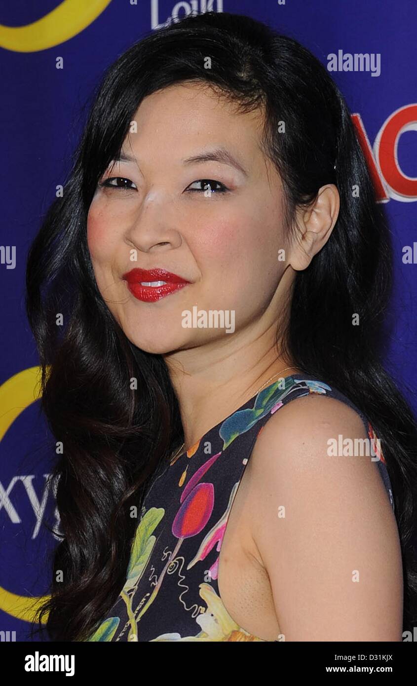 New York, USA. 5th February 2013. SuChin Pak at arrivals for Oxygen ...