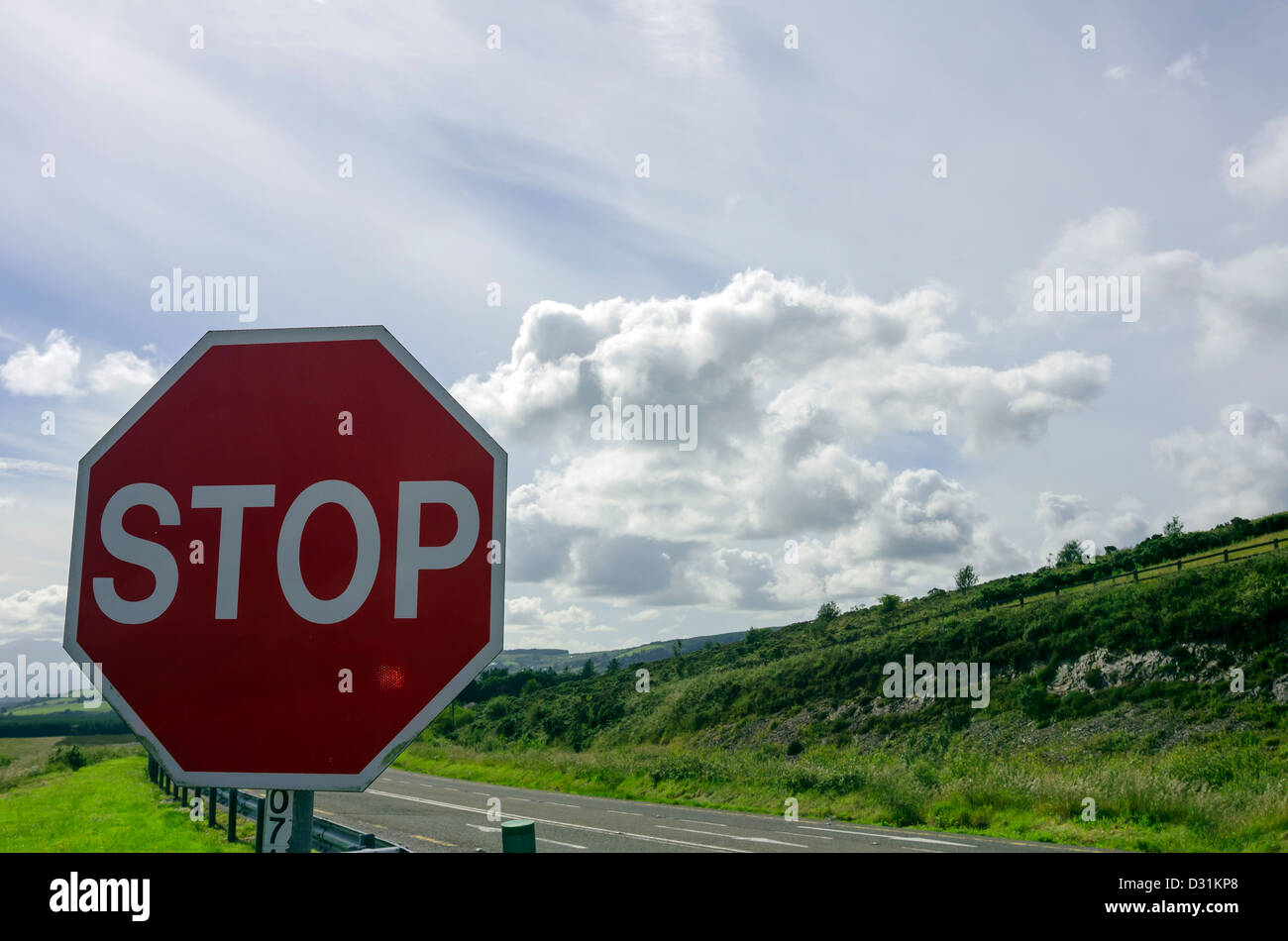 Bus stop sign ireland hi-res stock photography and images - Alamy