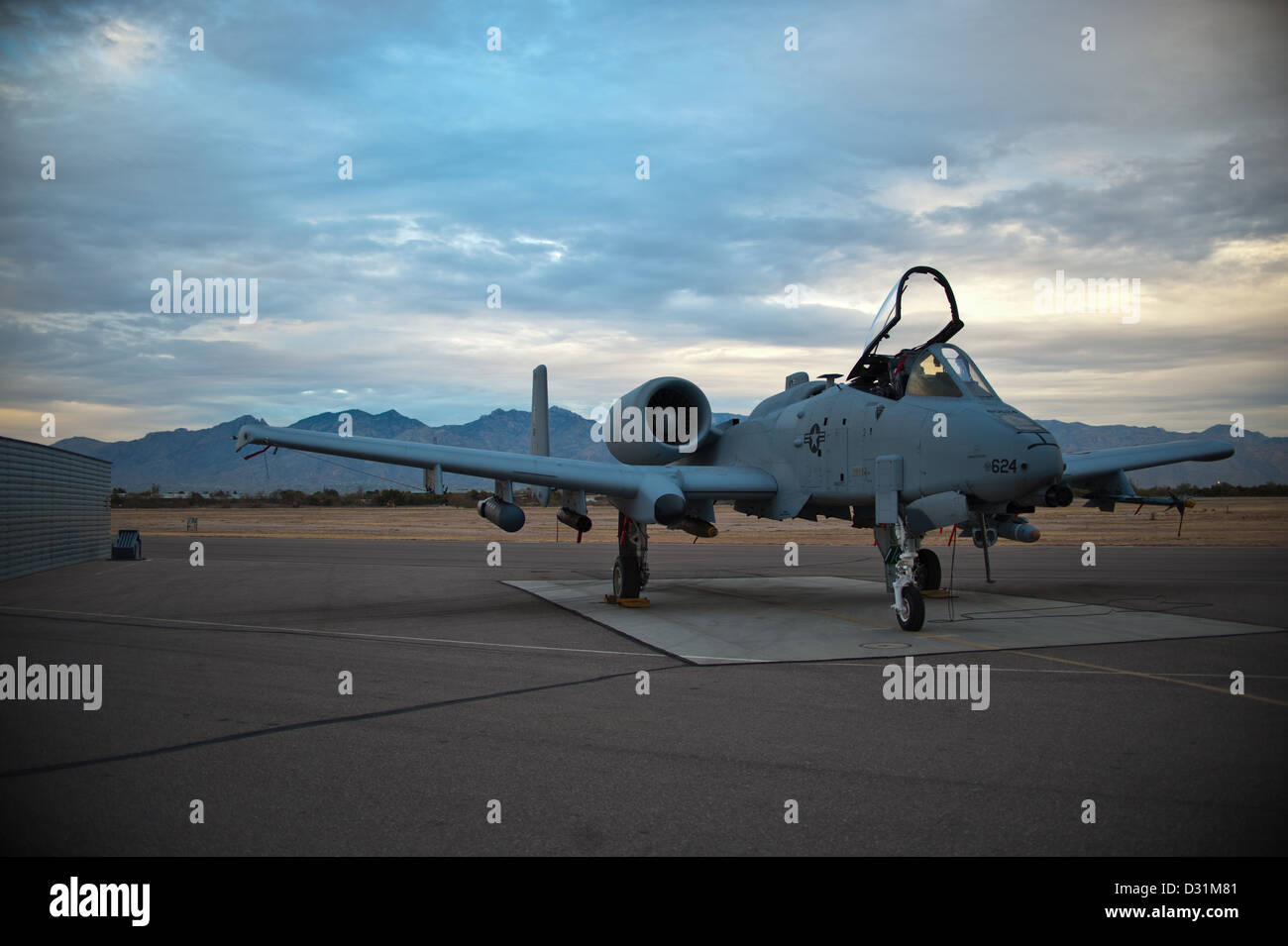 A-10 Thunderbolt II Air National Guard Stock Photo - Alamy