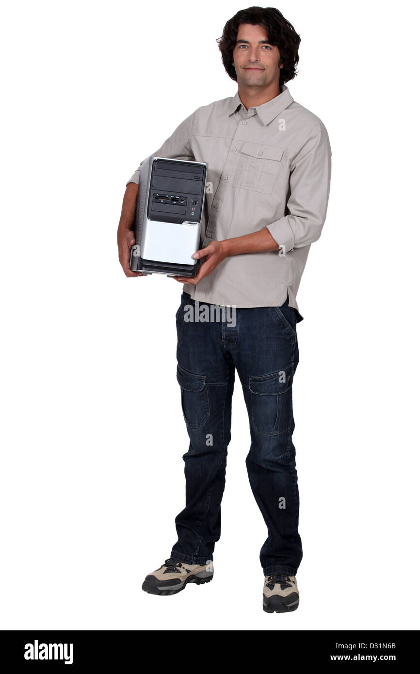 Computer hardware technology engineer Cut Out Stock Images & Pictures ...