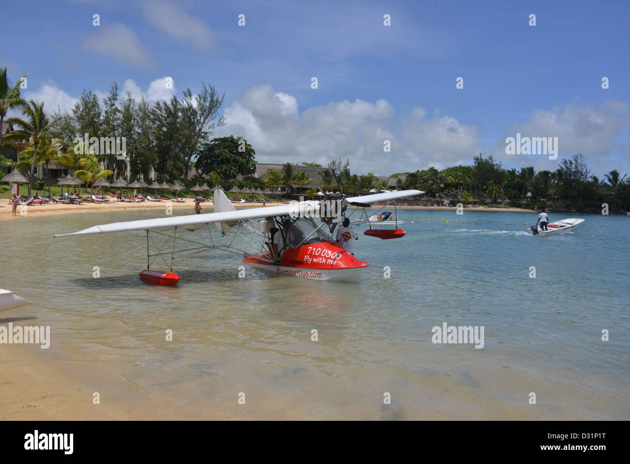 Rankar X Air Microlite sea plane Stock Photo - Alamy
