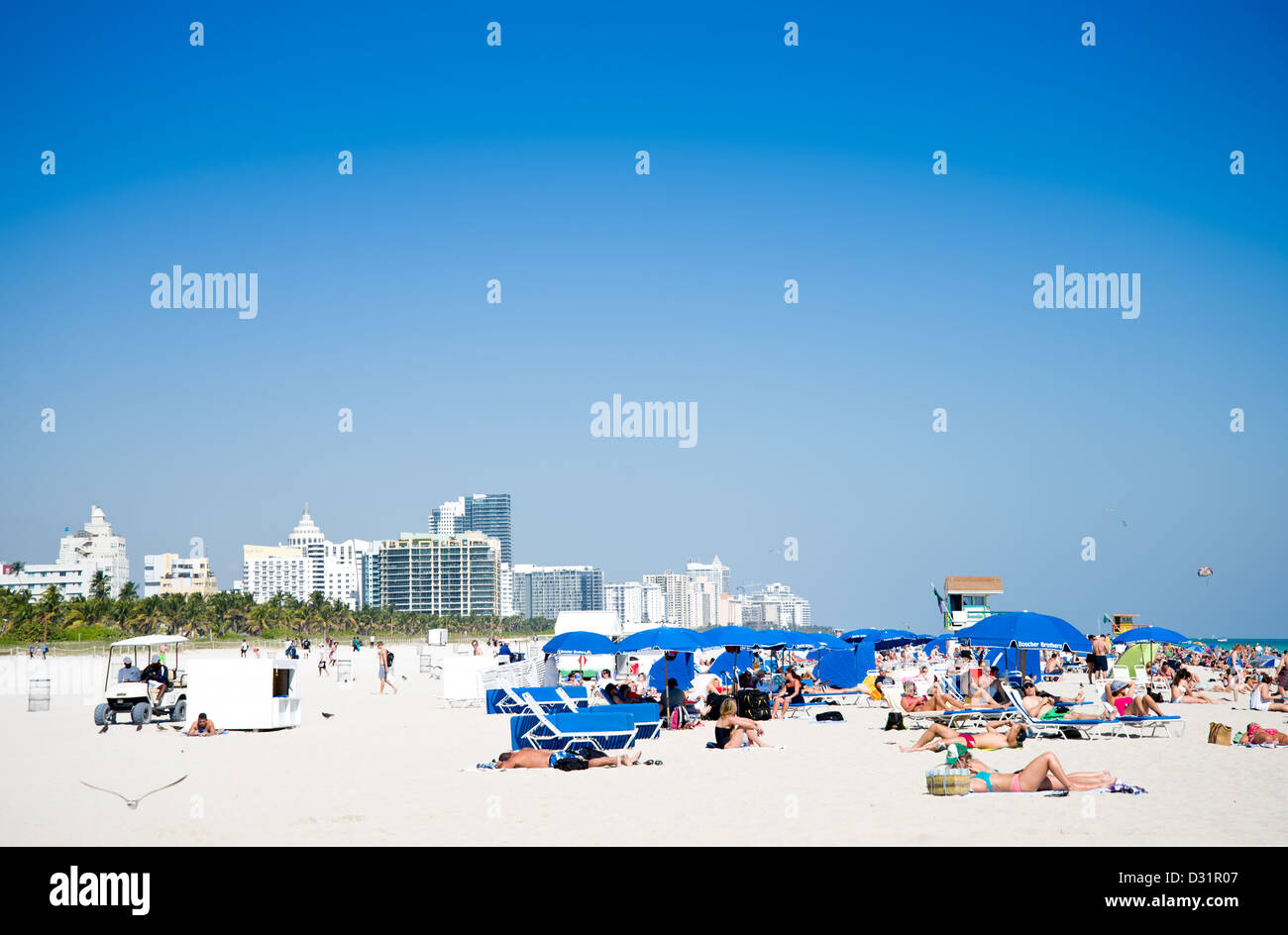 South Beach Miami Stock Photo - Alamy