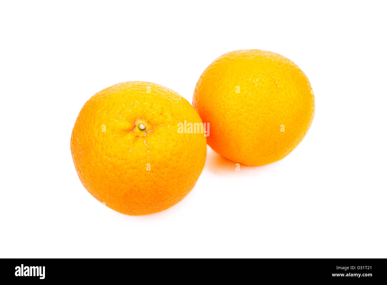 Two oranges isolated on hi-res stock photography and images - Alamy