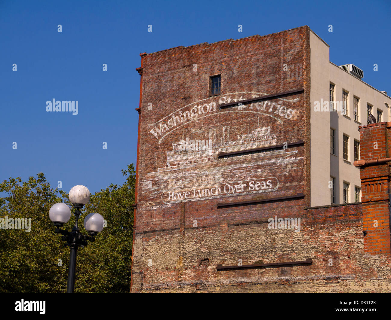 Old Building in the City of Seattle Washington State USA Stock Photo ...