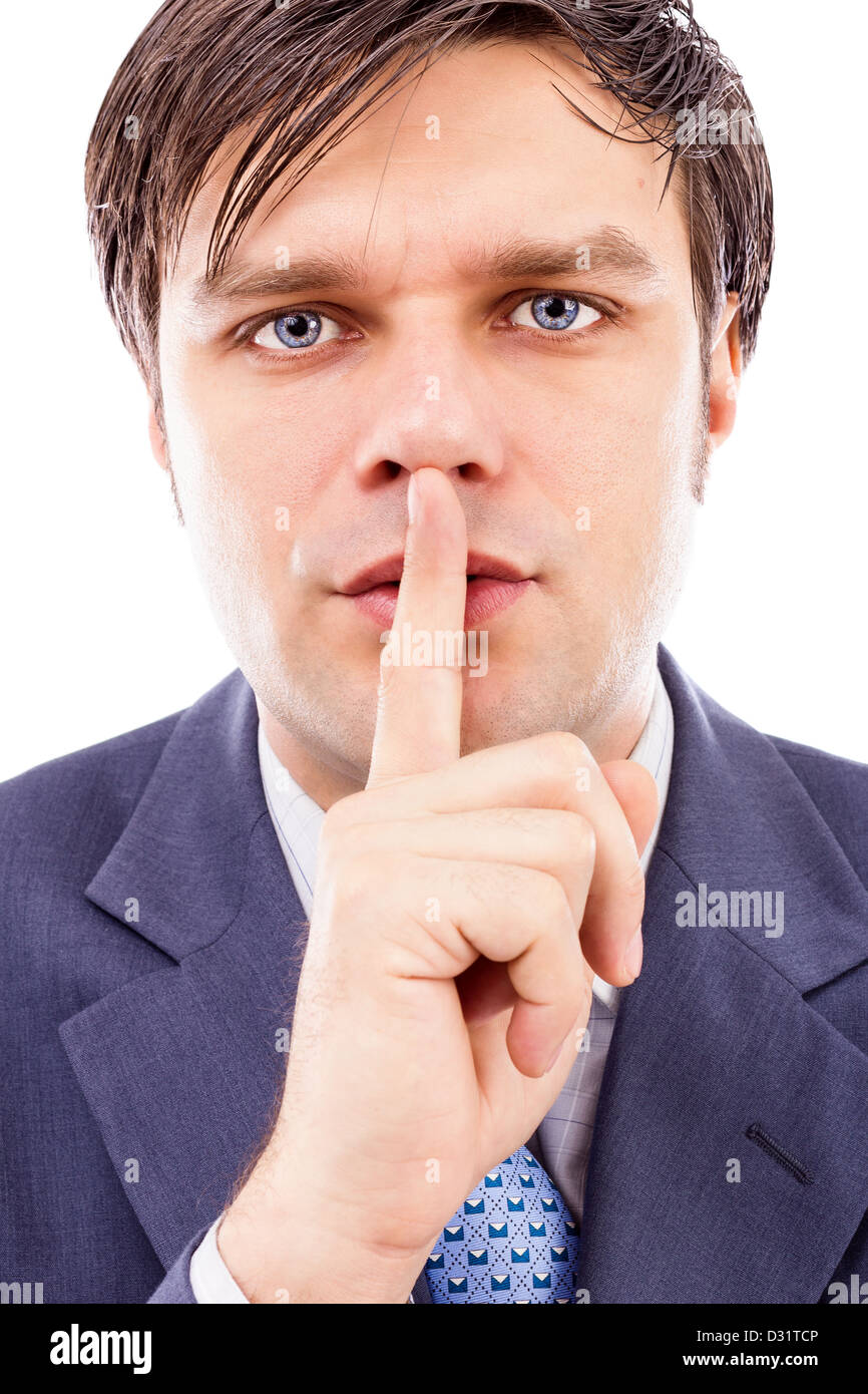Business people speechless hi-res stock photography and images - Alamy