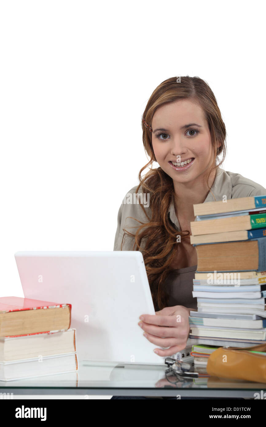 Revising documents hi-res stock photography and images - Alamy