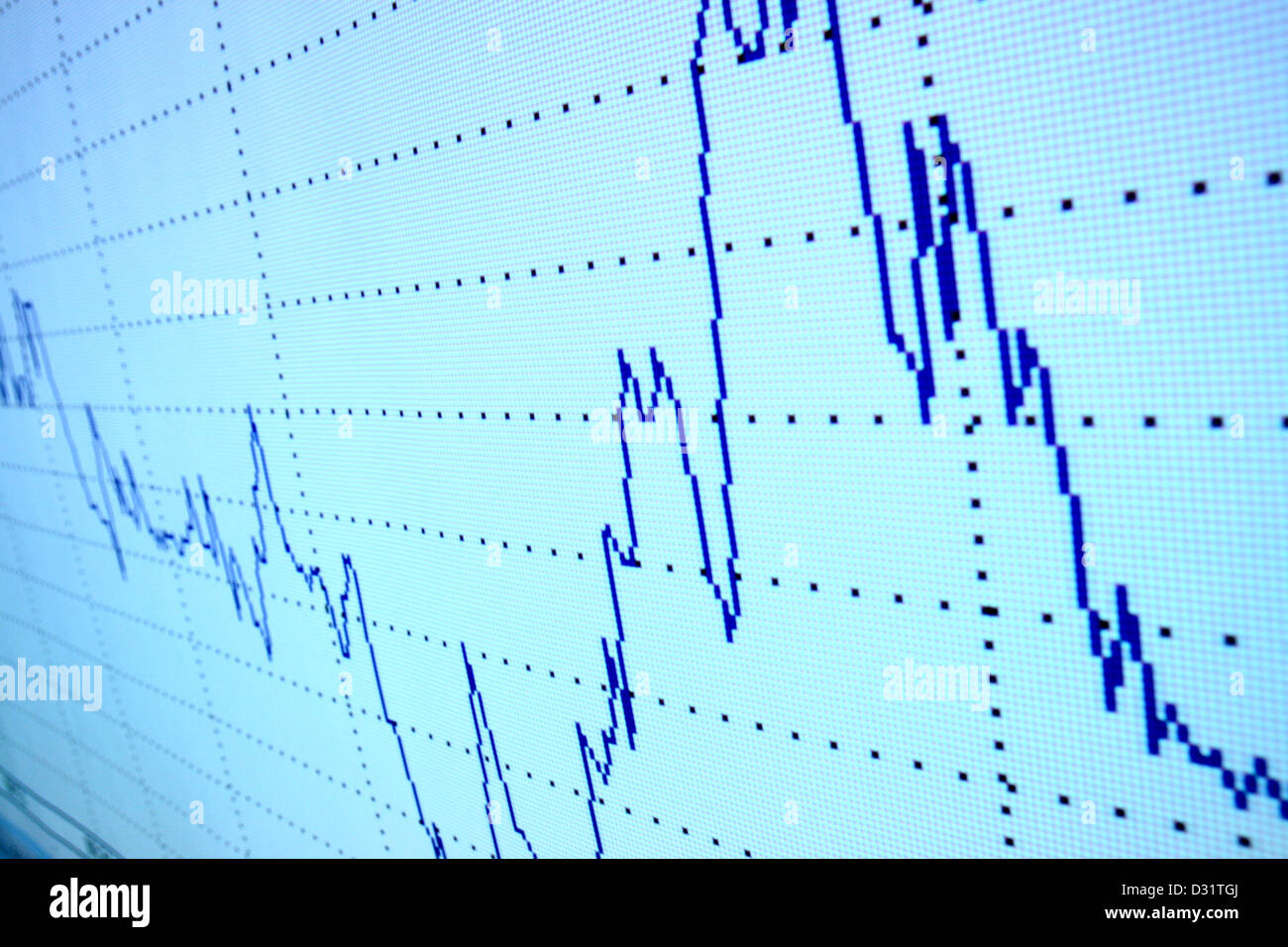 financial graph of investment growth Stock Photo - Alamy