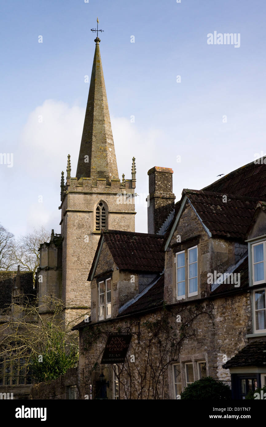 Lacock village in Wiltshire England Stock Photo - Alamy