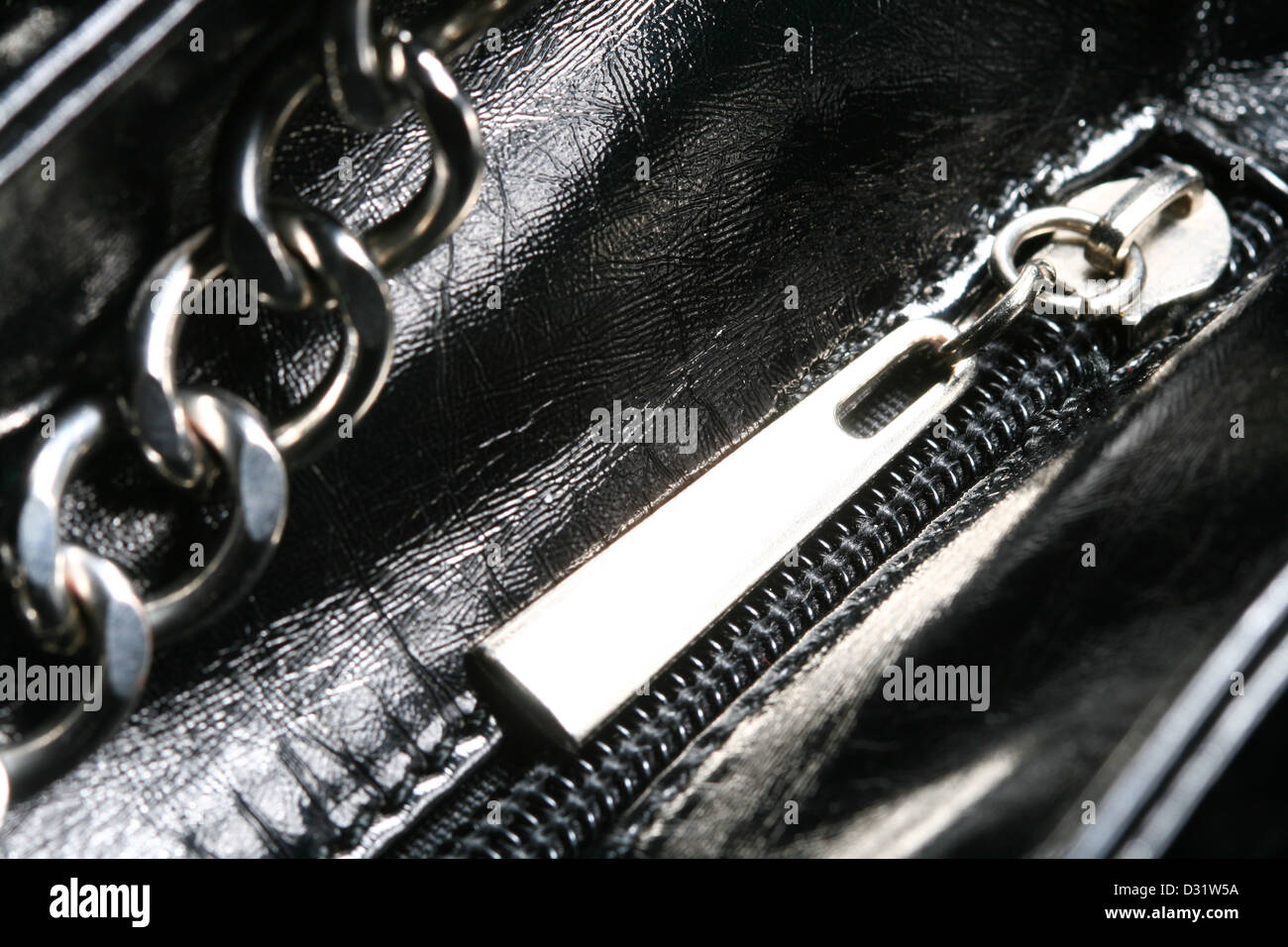 steel zipper macro close up Stock Photo - Alamy