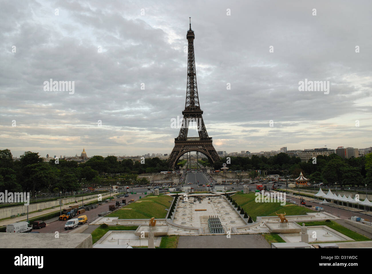 General-View of Effel Tower, Paris. France Stock Photo - Alamy