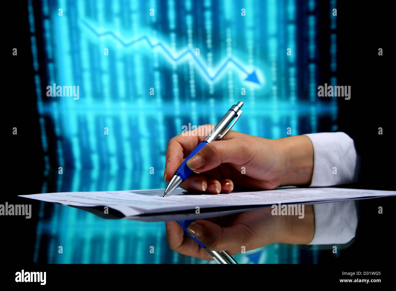 financial seminar professional business background Stock Photo - Alamy