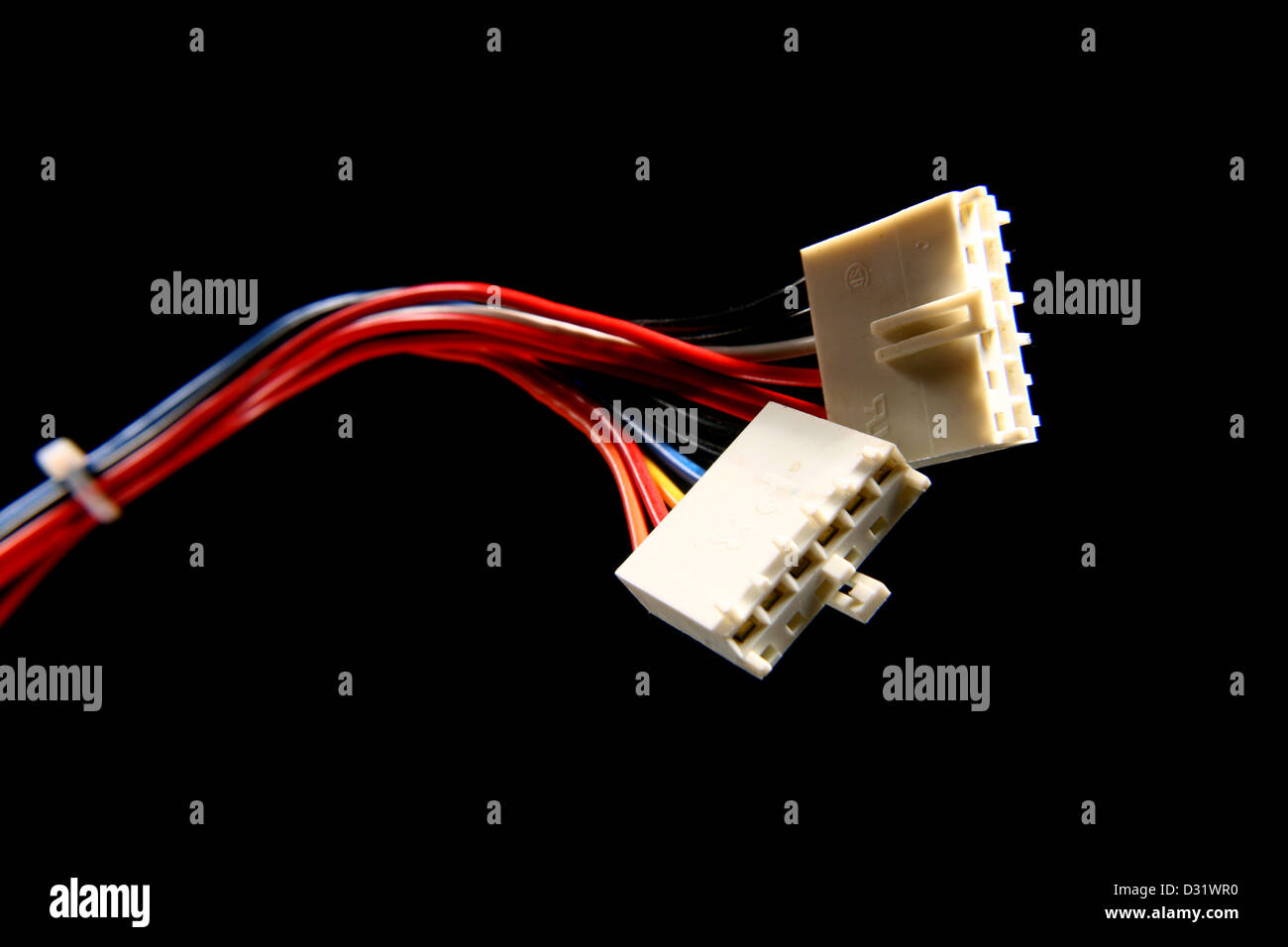 connection wires macro close up Stock Photo - Alamy
