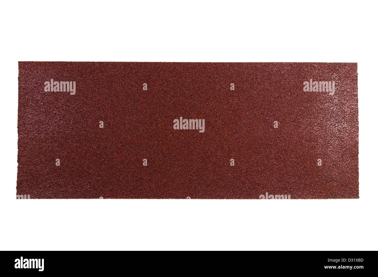 rectangular sandpaper isolated on white background Stock Photo - Alamy