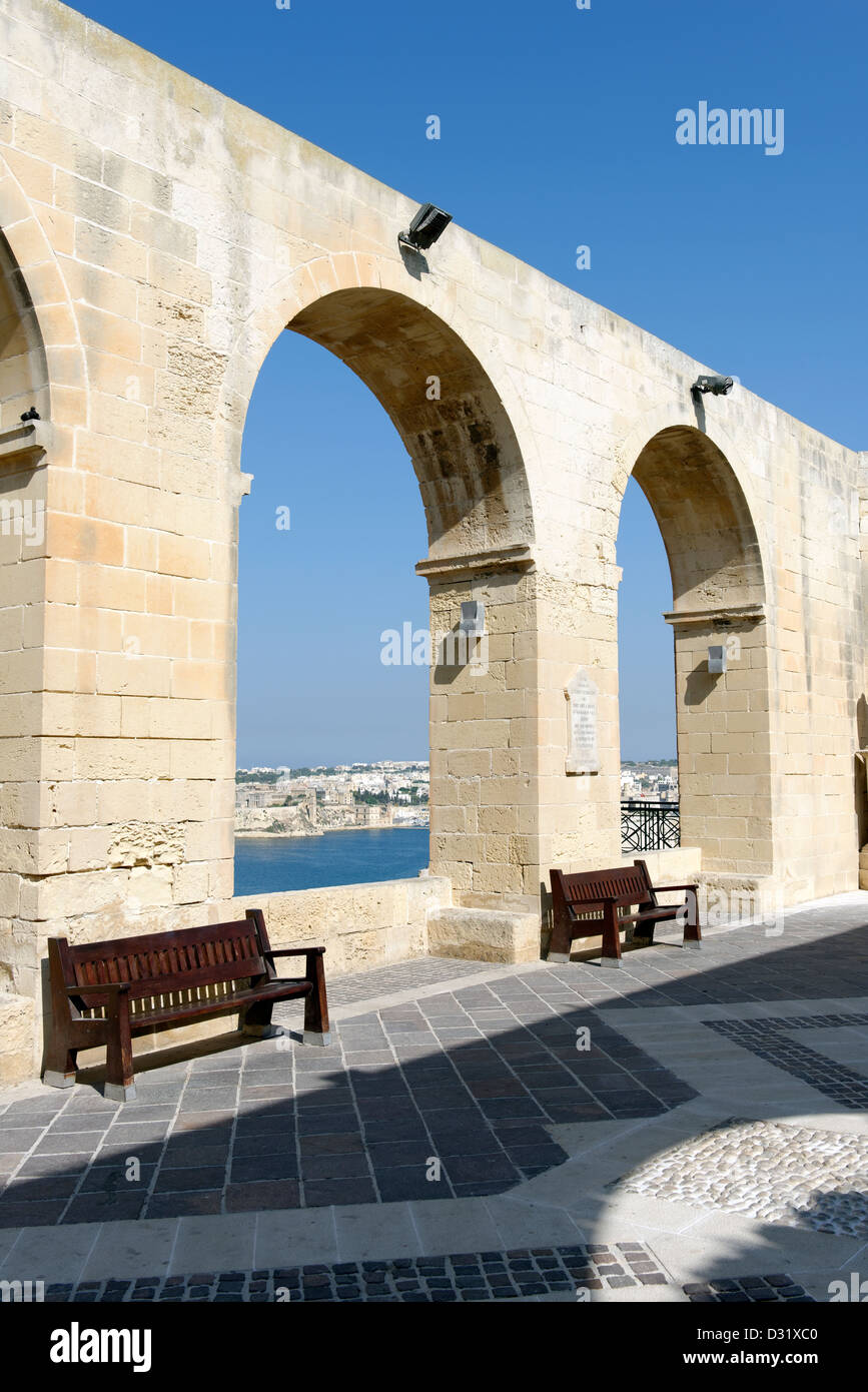 Upper Barrakka Gardens Valletta Stock Photos & Upper Barrakka Gardens ...