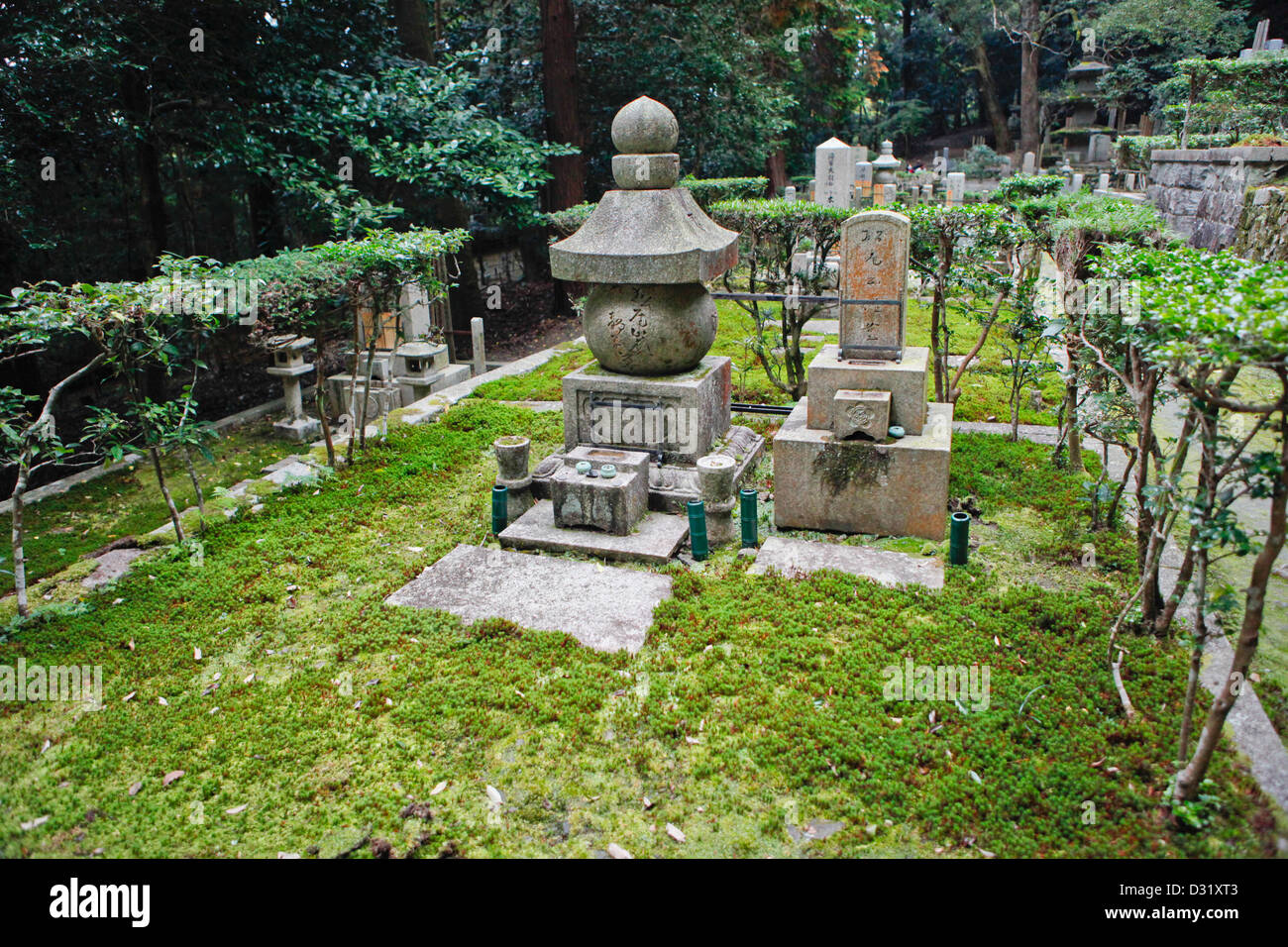 Honenin Temple cemetary, Kyoto, Japan Stock Photo - Alamy