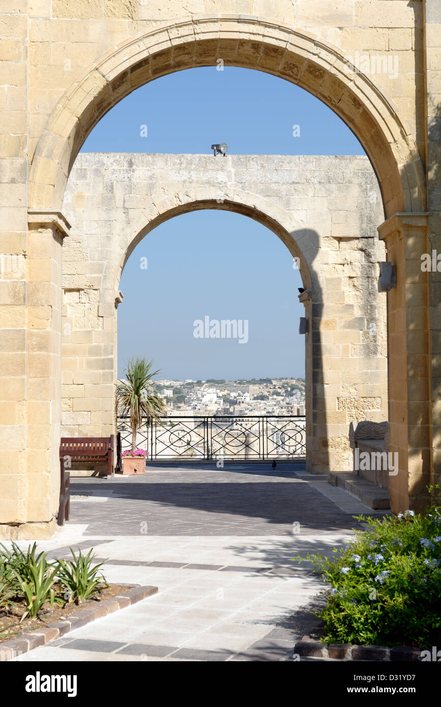 Upper Barrakka Gardens Valletta Stock Photos & Upper Barrakka Gardens ...