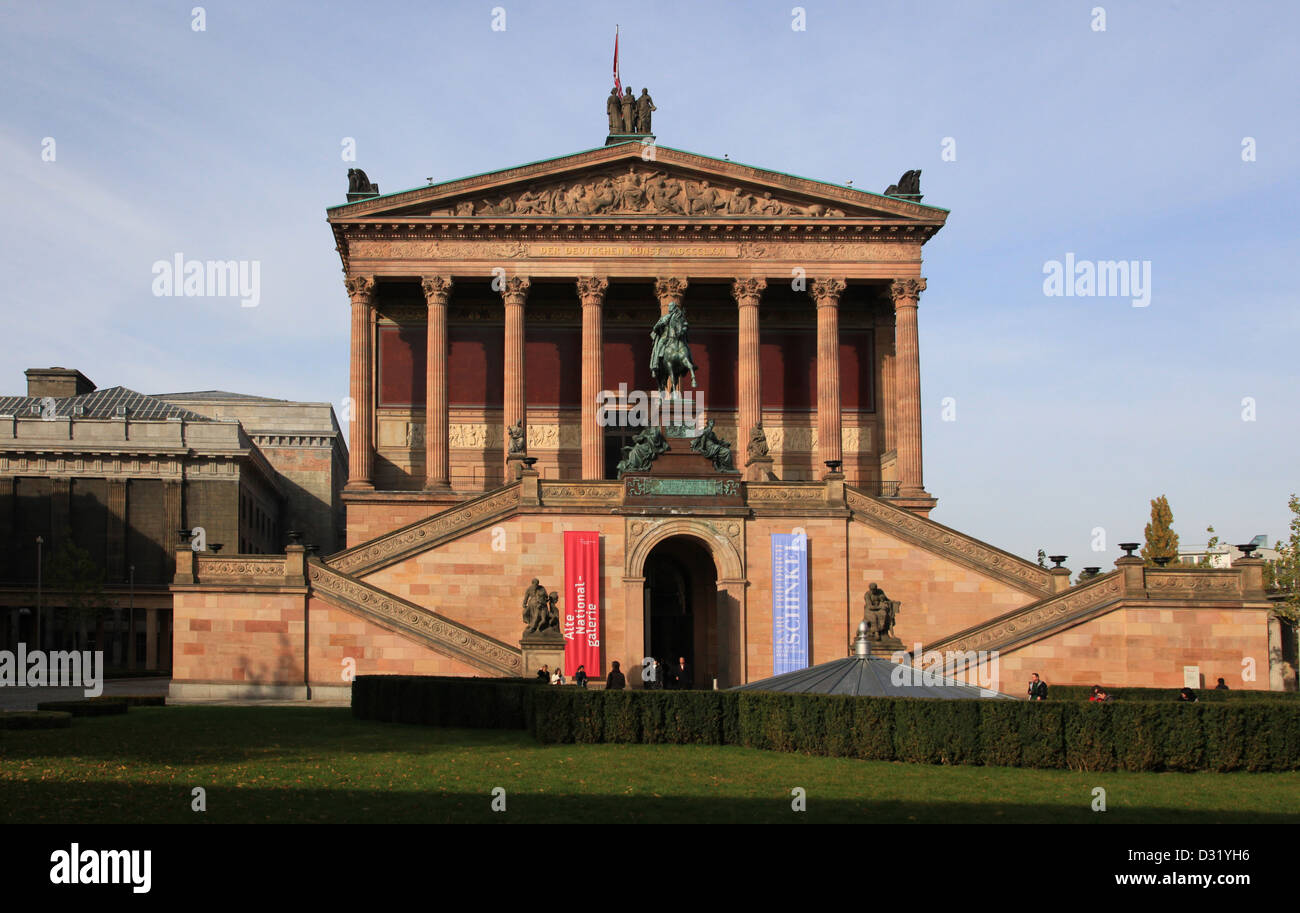 Old National Gallery, Berlin, Germany Stock Photo - Alamy