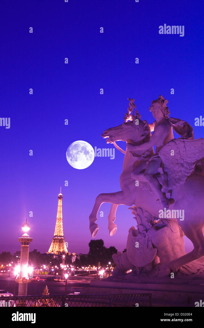 Mercury riding pegasus statue hi-res stock photography and images - Alamy