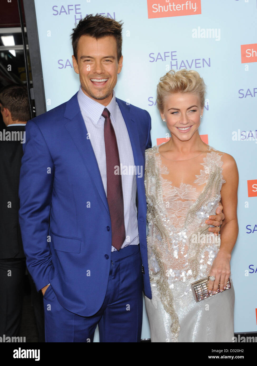 Josh duhamel safe haven premiere hi-res stock photography and images ...