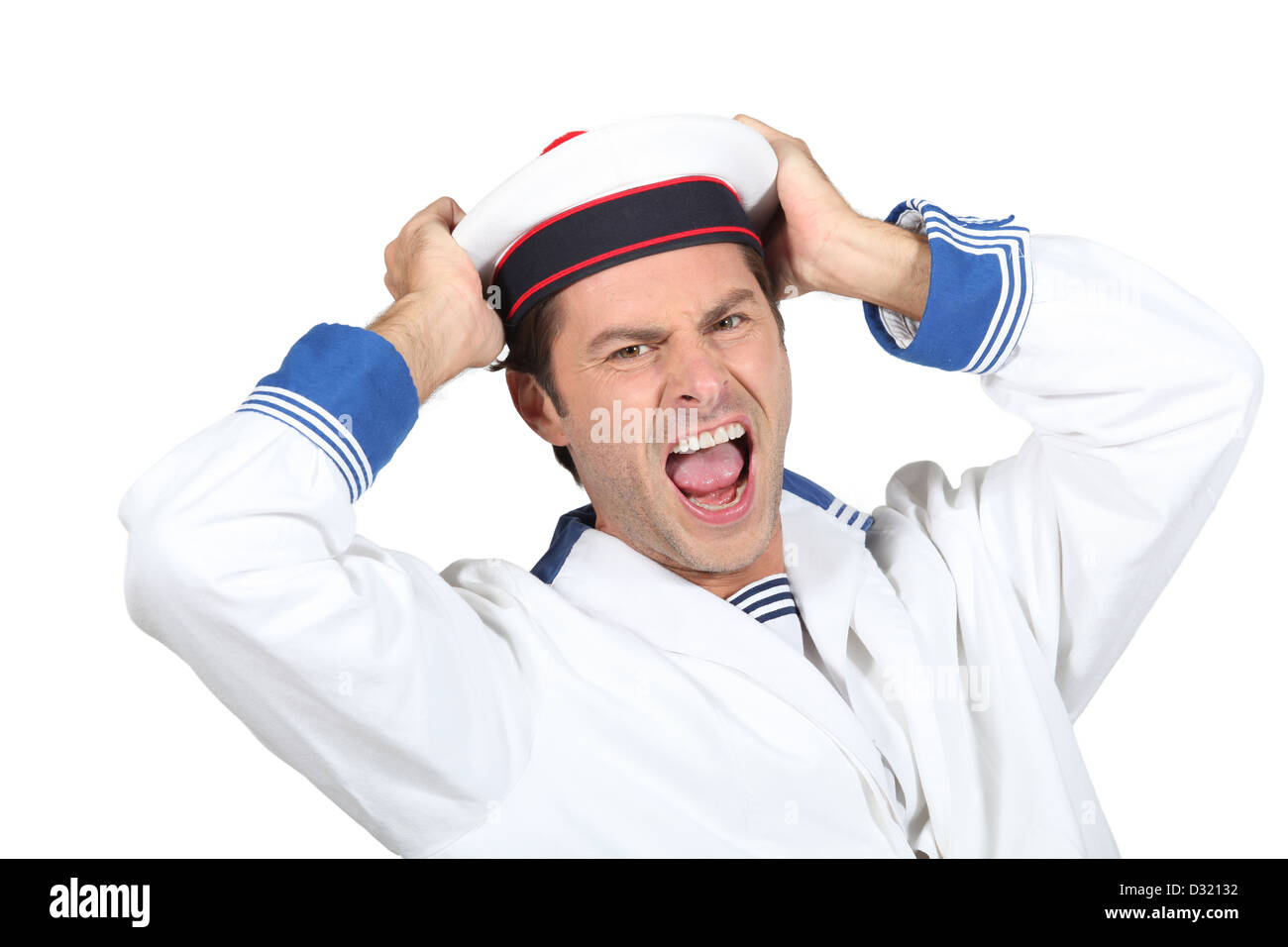 Angry sailor hi-res stock photography and images - Alamy