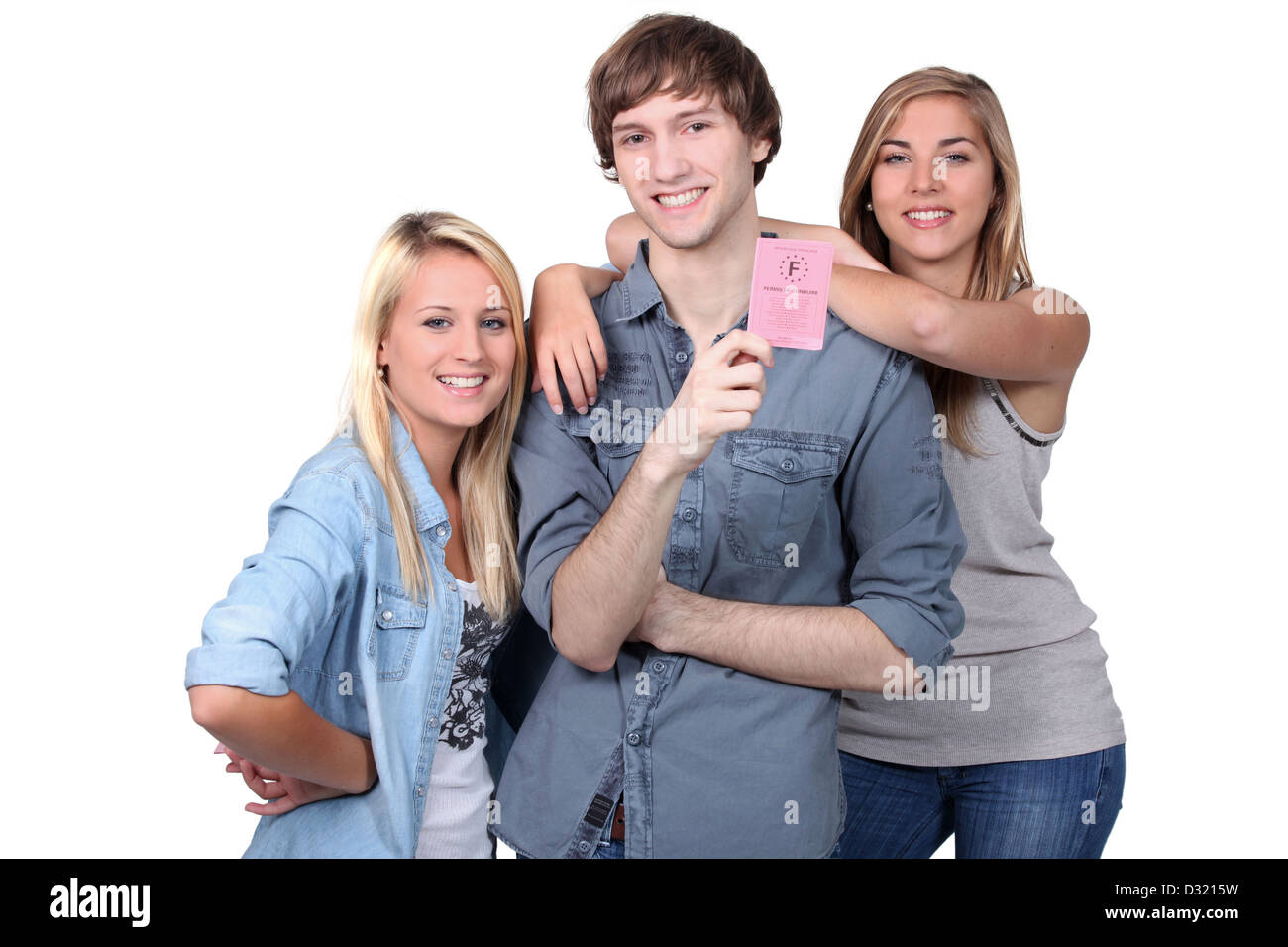 Driving license students hi-res stock photography and images - Alamy