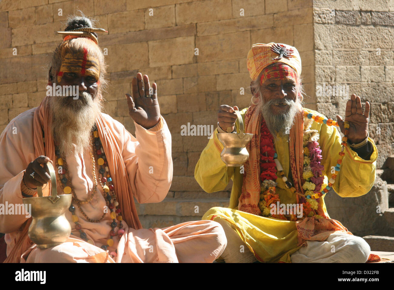 Sadhu Holy Men High Resolution Stock Photography and Images - Alamy