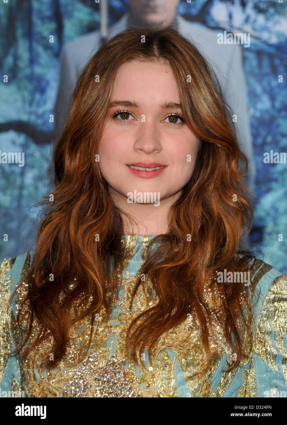 Alice Englert at arrivals for BEAUTIFUL CREATURES Premiere, TCL ...