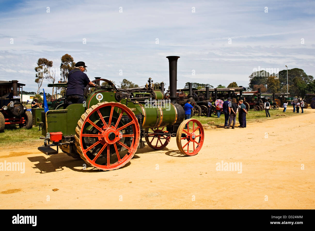 Lake Goldsmith / The 100th Steam Rally of steam driven vehicles and ...