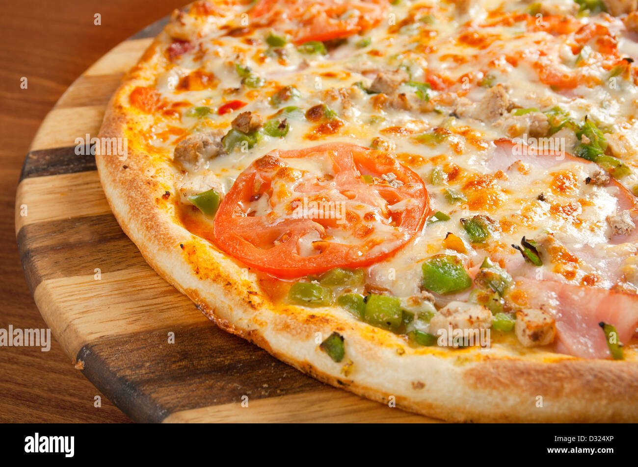 Cheese Pizza .Close-up Stock Photo - Alamy