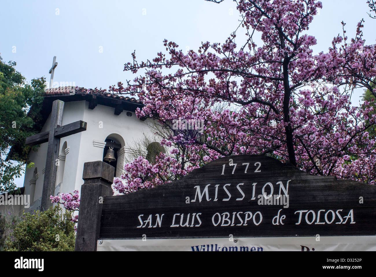 Mission San Luis Obispo de Tolosa Stock Photo - Alamy