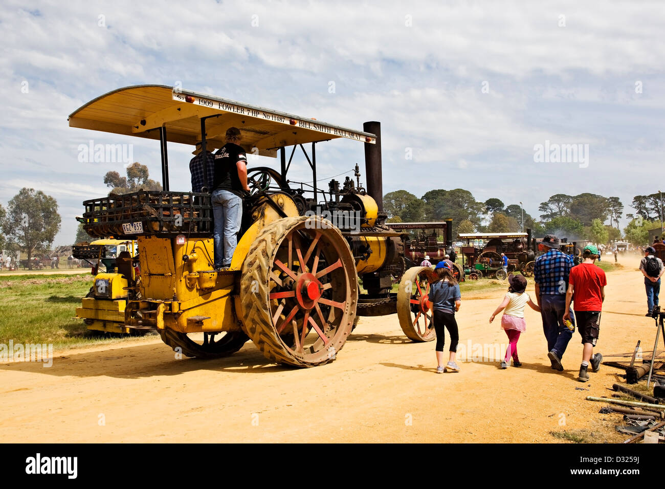 Lake Goldsmith / The 100th Steam Rally of steam driven vehicles and ...