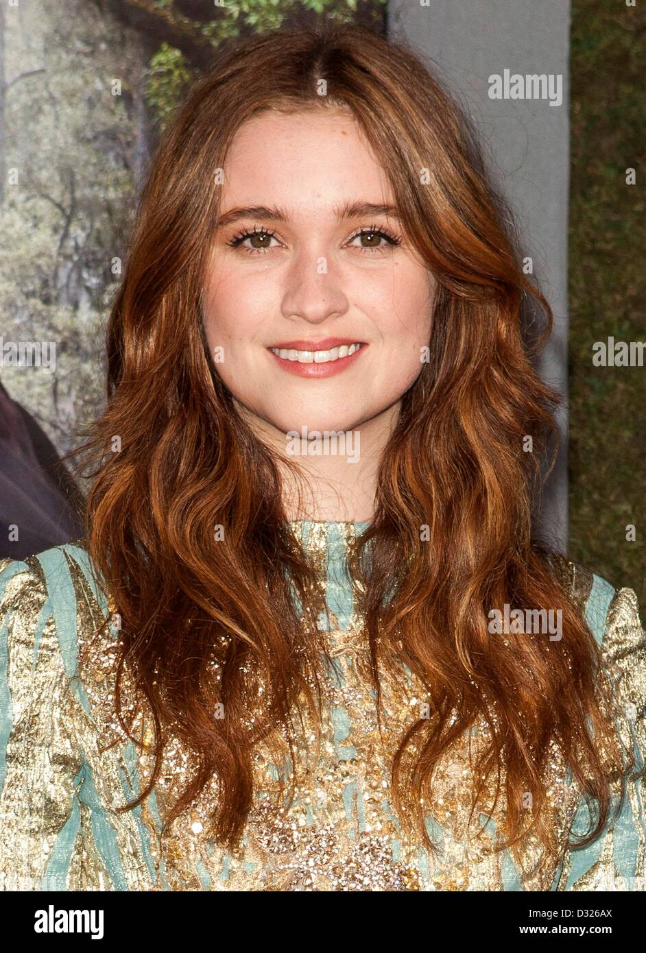 Alice Englert at arrivals for BEAUTIFUL CREATURES Premiere, TCL ...