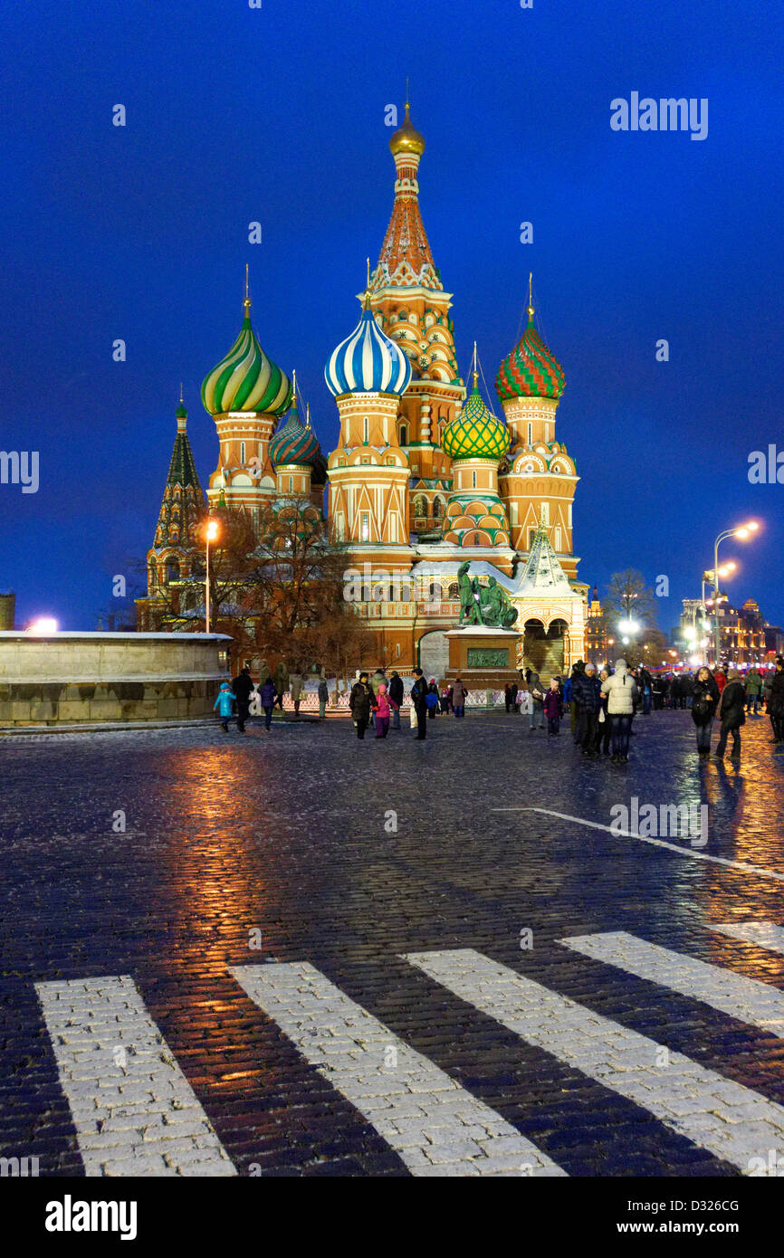 St. Basil's Cathedral. Moscow Russia Stock Photo - Alamy