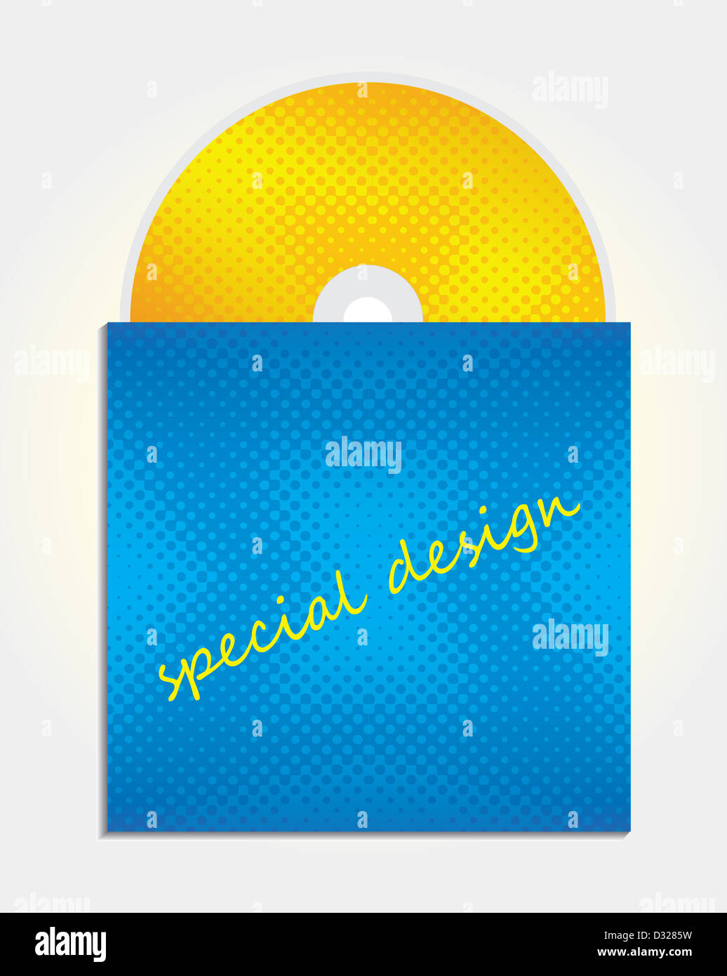 Abstract cd and cover design Stock Photo - Alamy