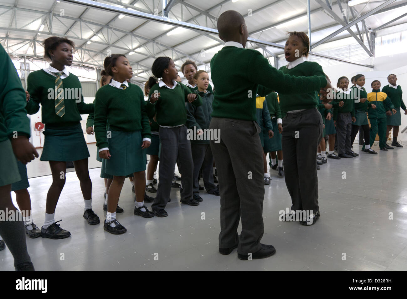 African uniform choir hi-res stock photography and images - Alamy