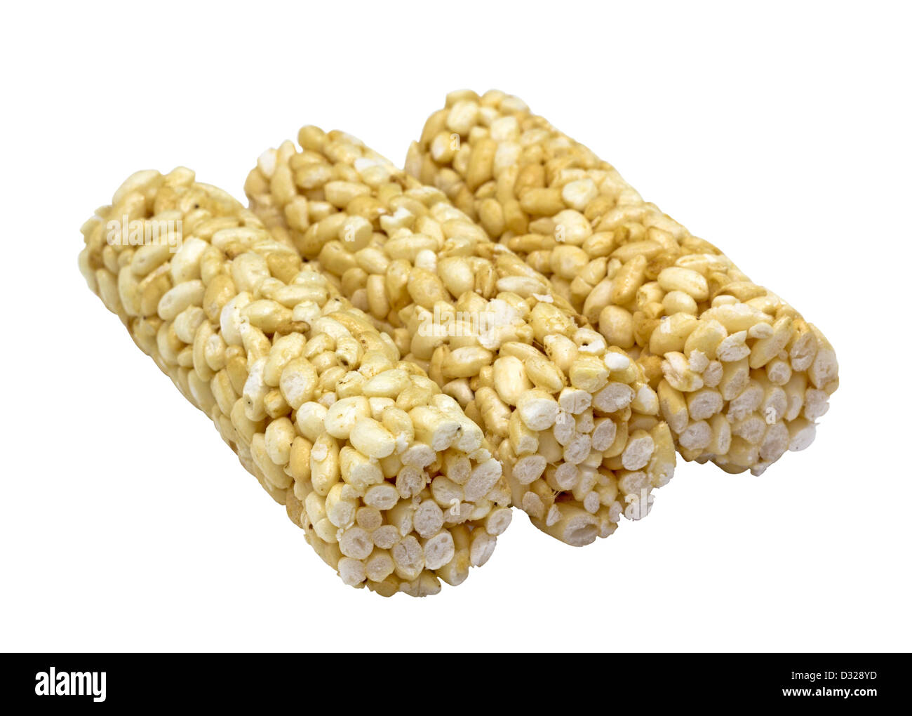Stack of a puffed rice snack hi-res stock photography and images - Alamy