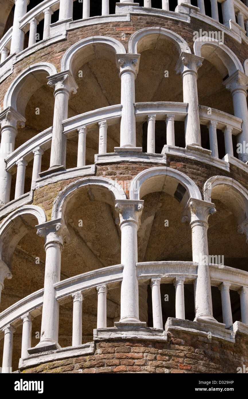 The Scala Contarini Del Bovolo, Corte Contarini, San Marco, Venice ...